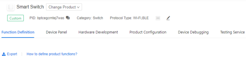 Tuya: IoT Cloud Platform - ProjectHub